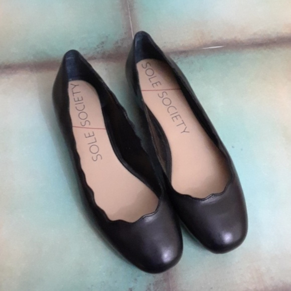 Sole Society | Shoes | Sole Society Black Flats | Poshmark